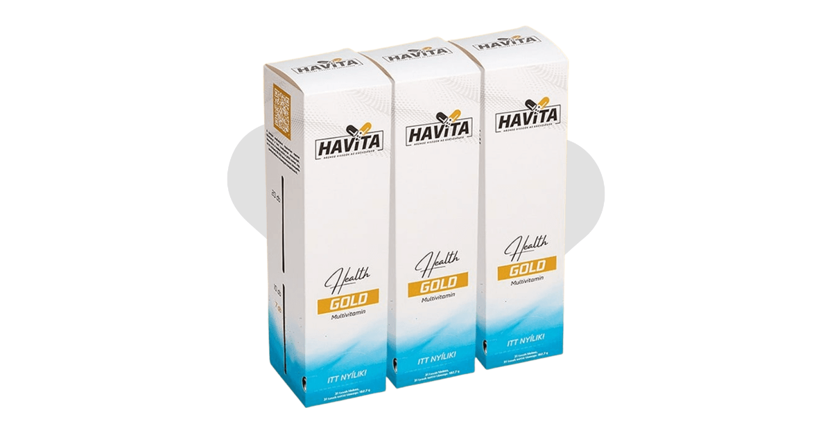 Havita Health Gold 3x csomag- közeli lejárat - regeneráció